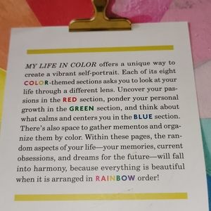 Hardback book | Other | My Life In Color Hb A Keepsake Of My Past ...